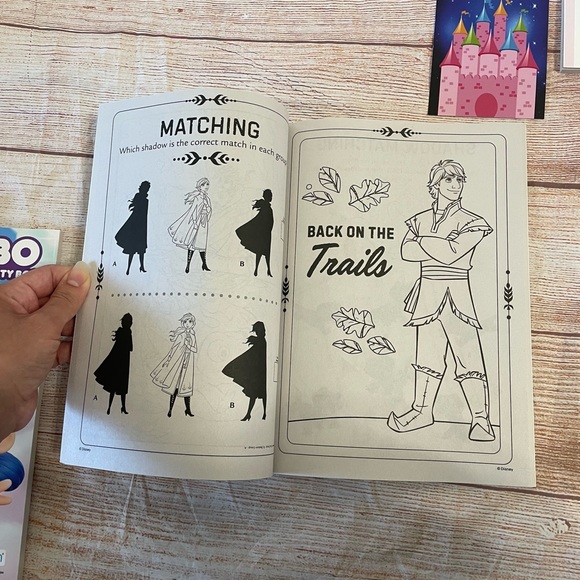 Bendon | Toys | Set Of 7 New Coloring And Activity Book Frozen Tangled ...